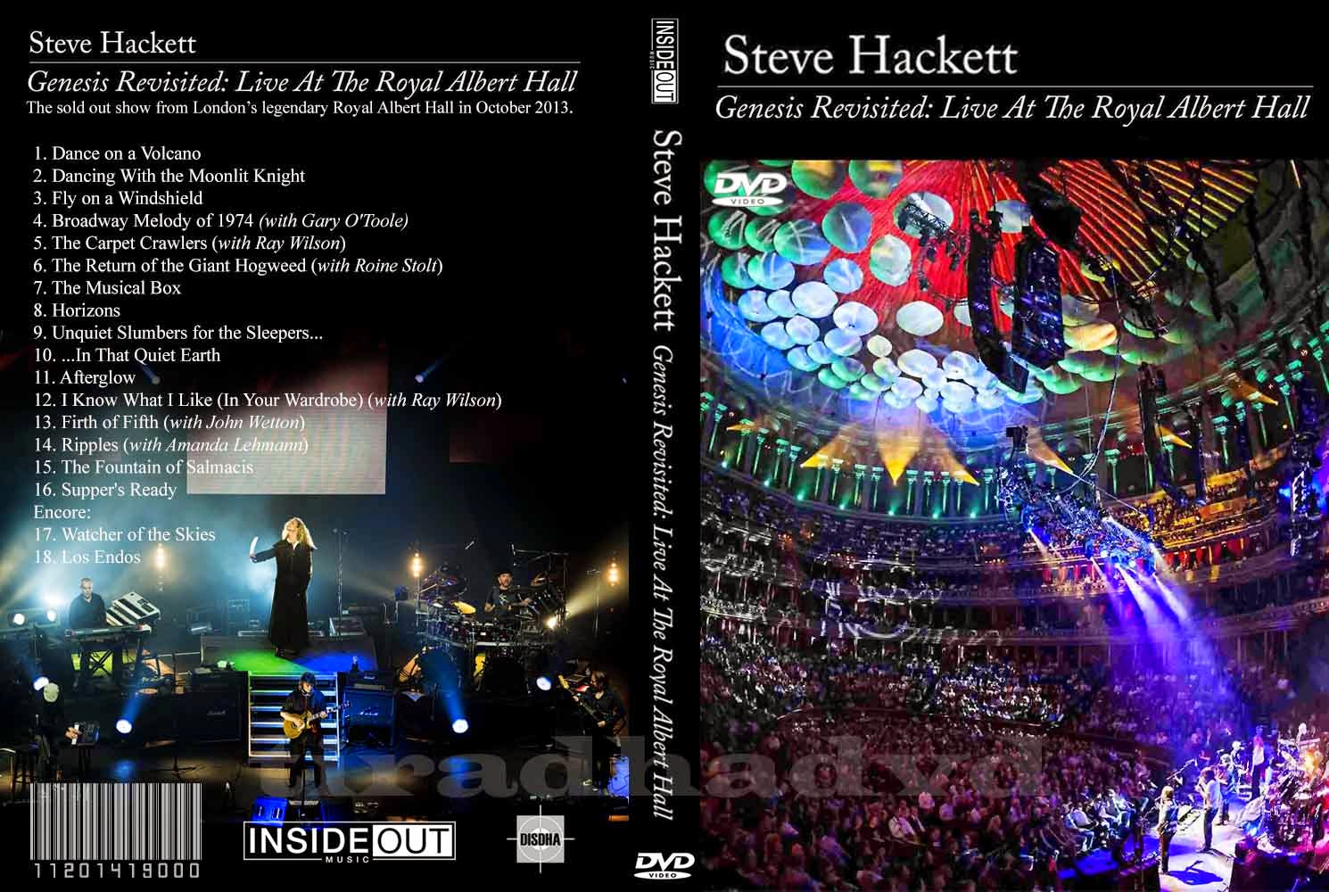 YOUDISCOLL: Steve Hackett - Genesis Revisited - Live At The Royal ...